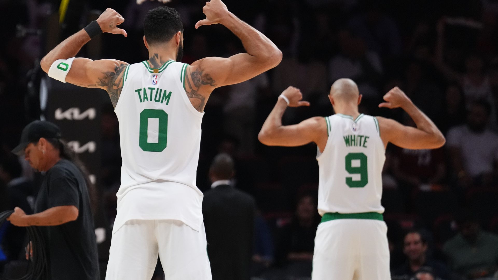 The Derrick White - Jayson Tatum connection