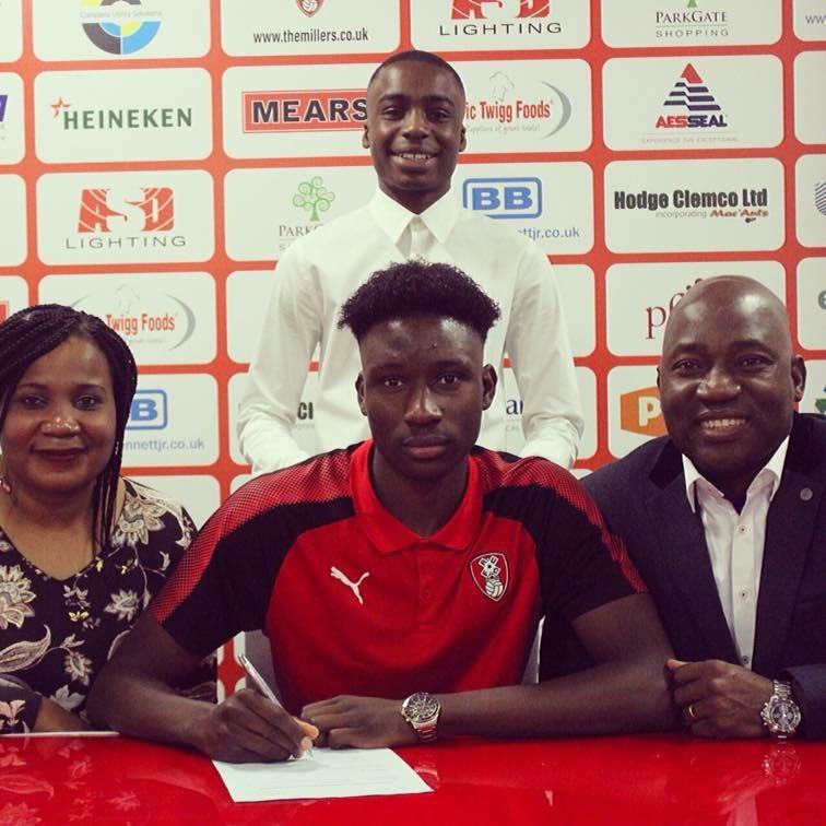 Light for Rotherham United's Josh Kayode after so many dark days