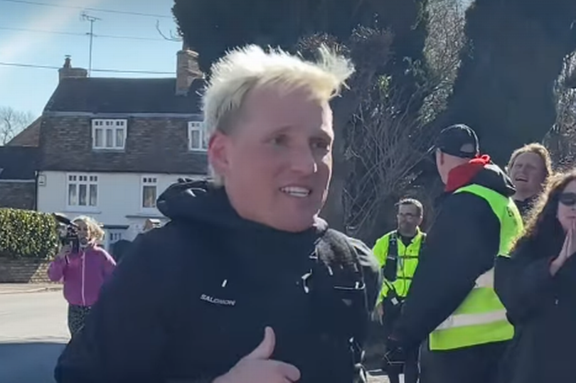 Jamie Laing Comic Relief ultra marathon running route and how long it is