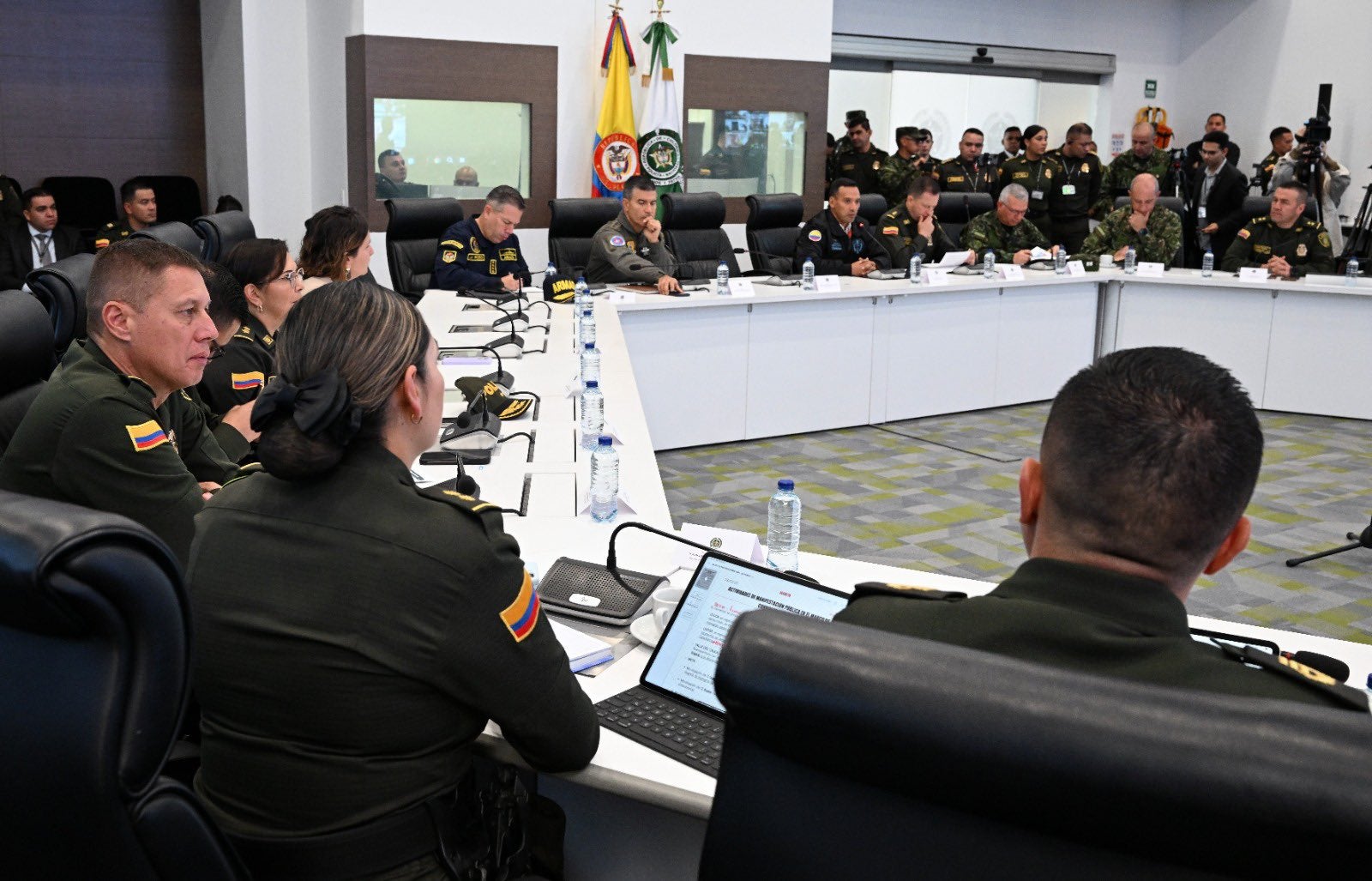 MinDefensa instaló PMU para hacer seguimiento a las 188 movilizaciones