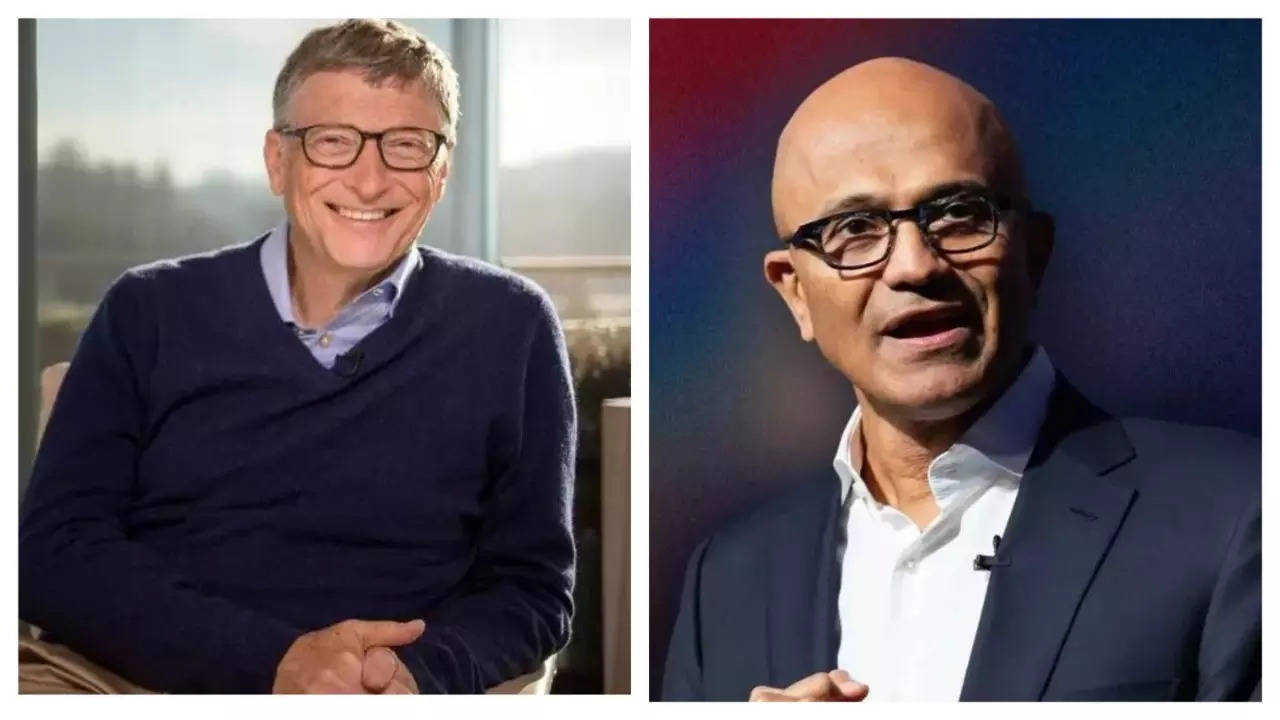 Bill Gates reveals names of three biggest Satya Nadella supporters for ...