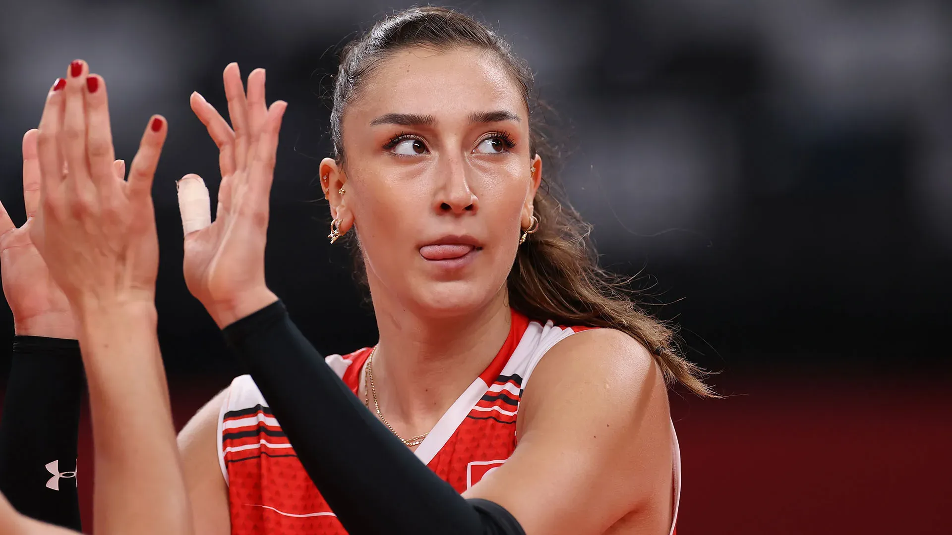 Die schönsten Fotos von Hande Baladin, dem Star des türkischen Volleyballs