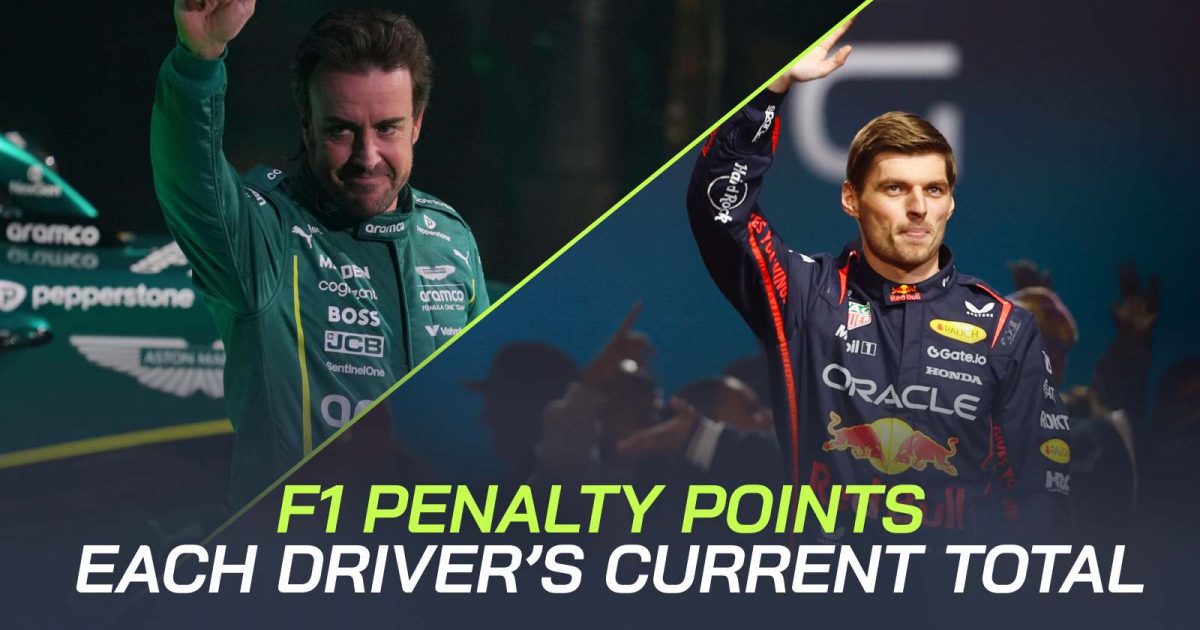 F1 penalty points: Verstappen ban threat reduced as points finally expire