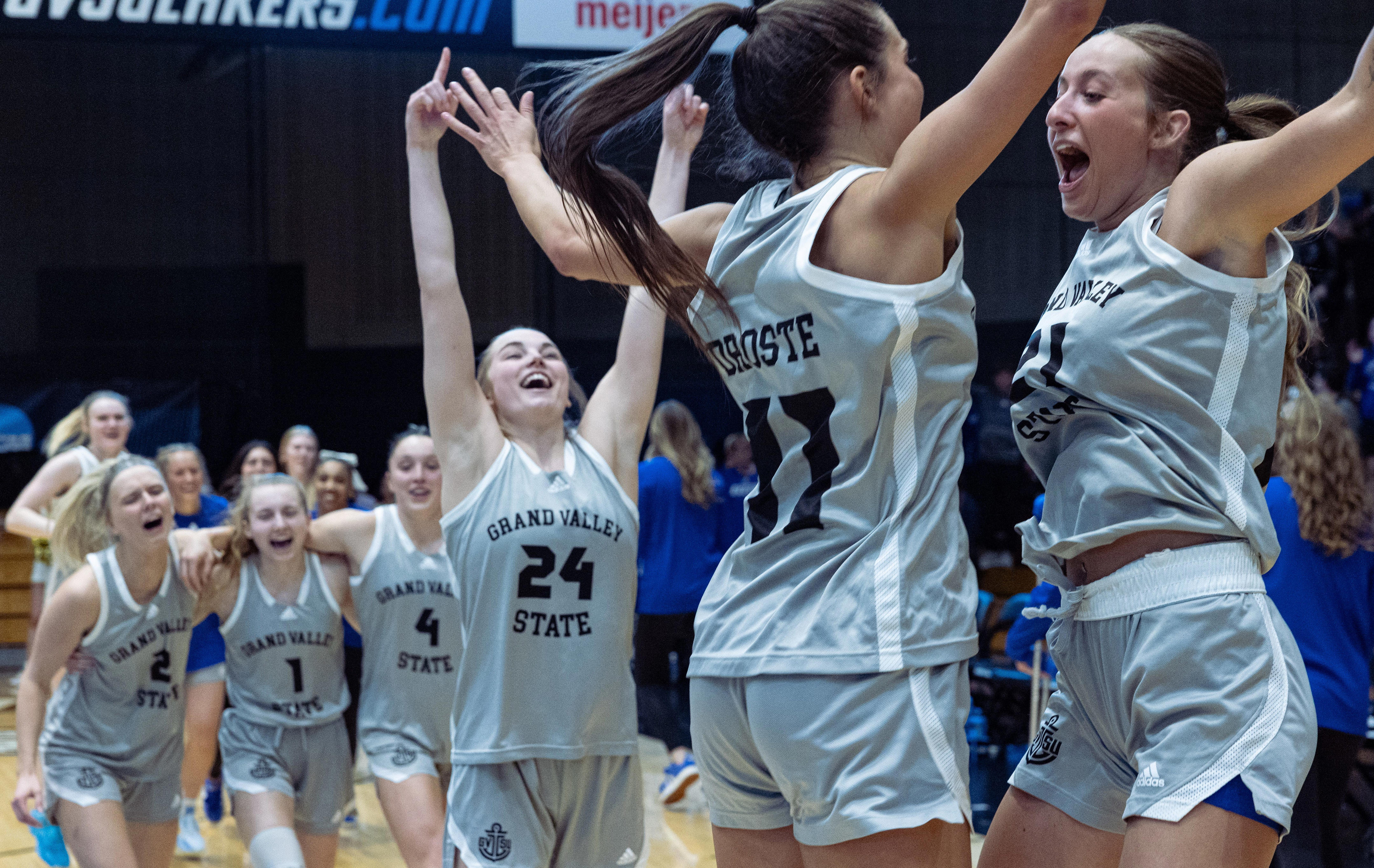 GVSU women earn redemption trip to Elite Eight, behind again dominant ...
