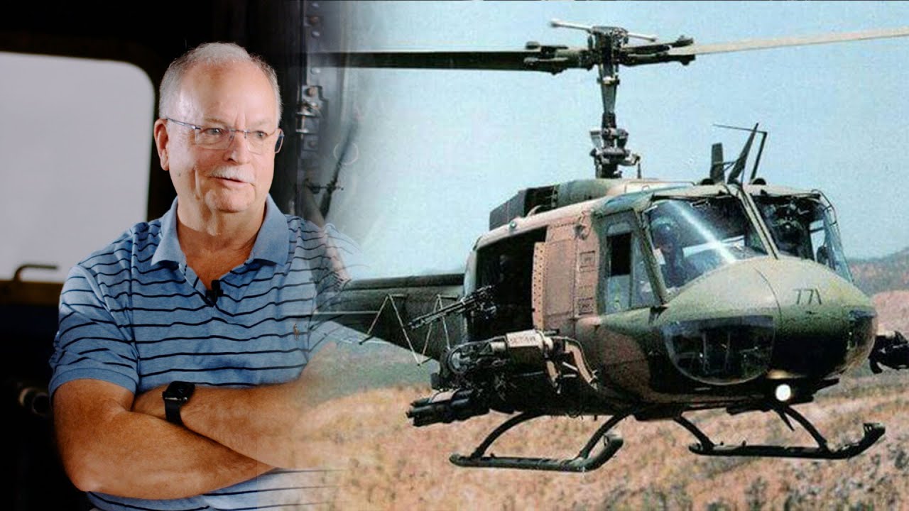 In the Huey Gunship | Pilot Peter Barrett | RAAF 9 Squadron