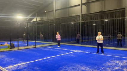 Padel Players at Advantage Padel in Kingsley