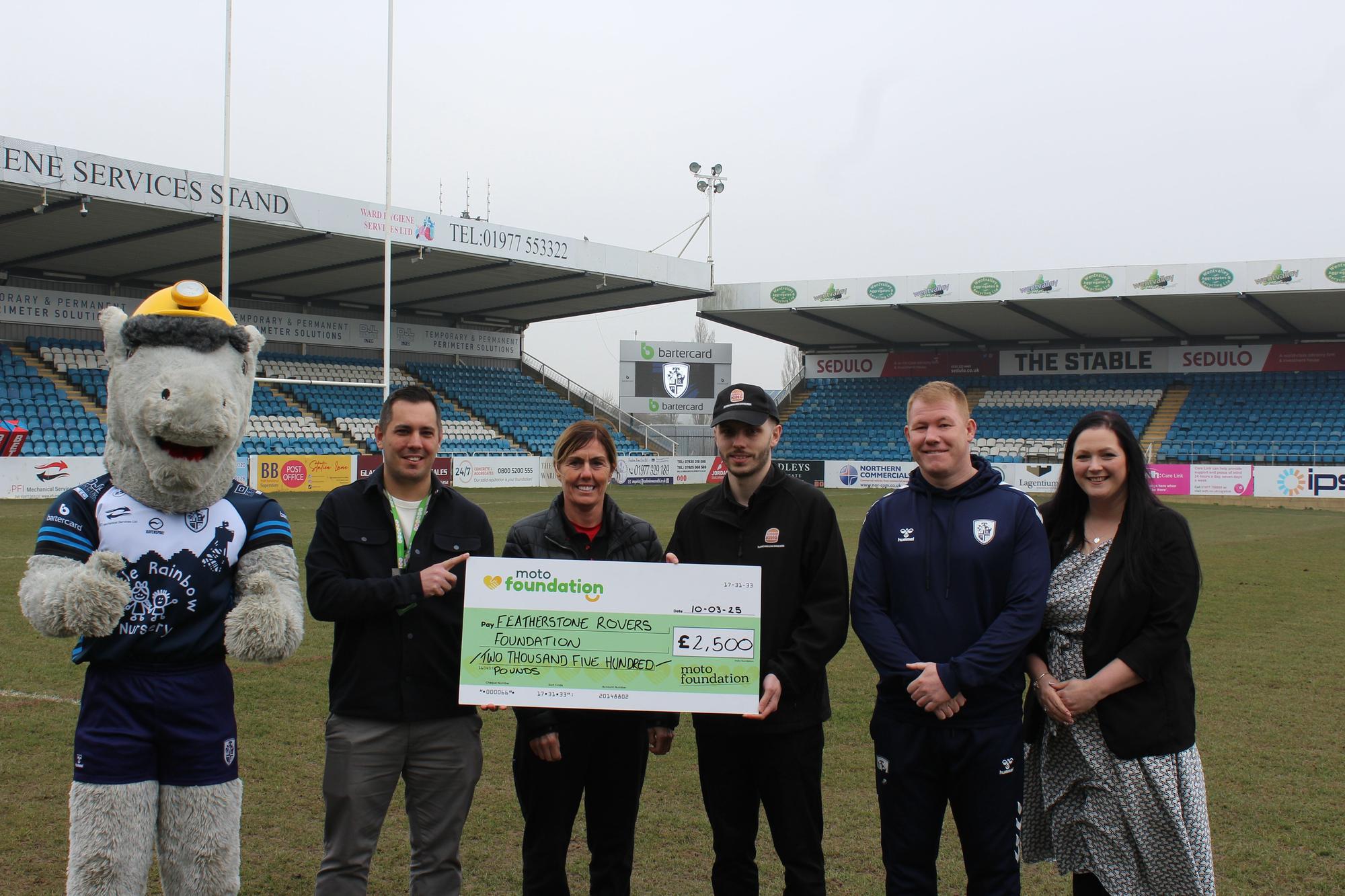Featherstone Rovers Foundation and Moto Hospitality Join Forces to ...