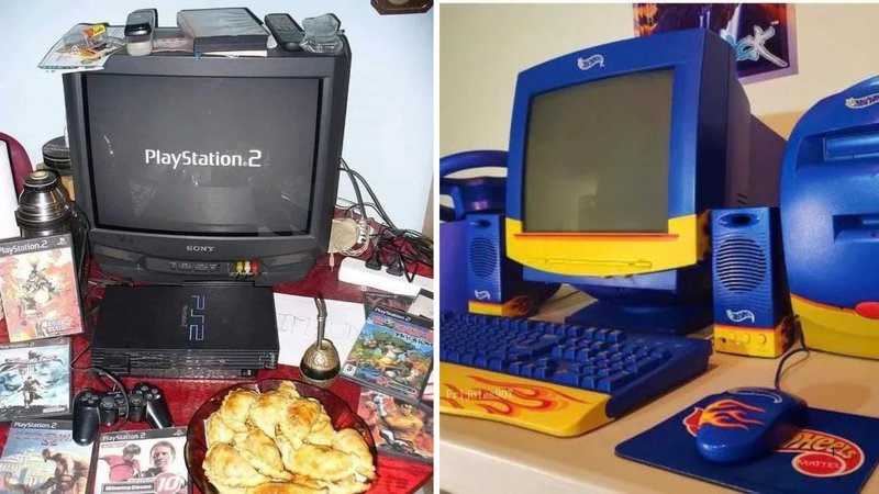 24 Iconic Gaming Setups from the Early 2000s Captured in Photos