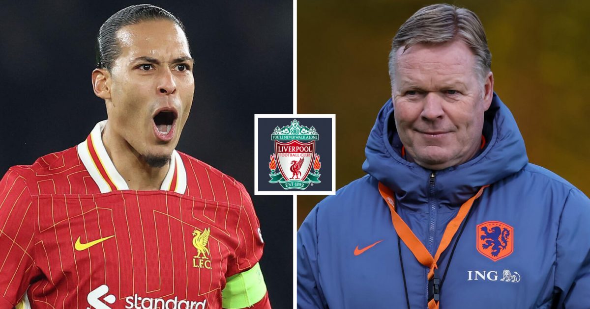 Koeman reveals what Van Dijk has told him about leaving Liverpool amid ...