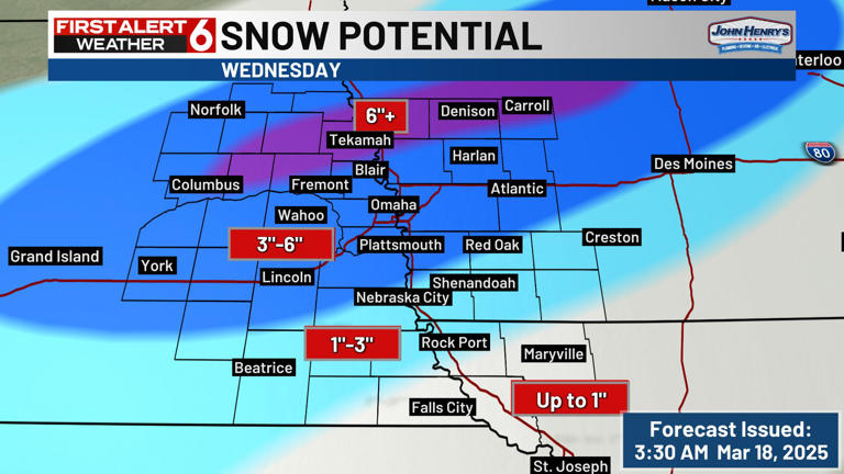 FIRST ALERT 6 WEATHER DAY: Snow and strong winds create blizzard ...
