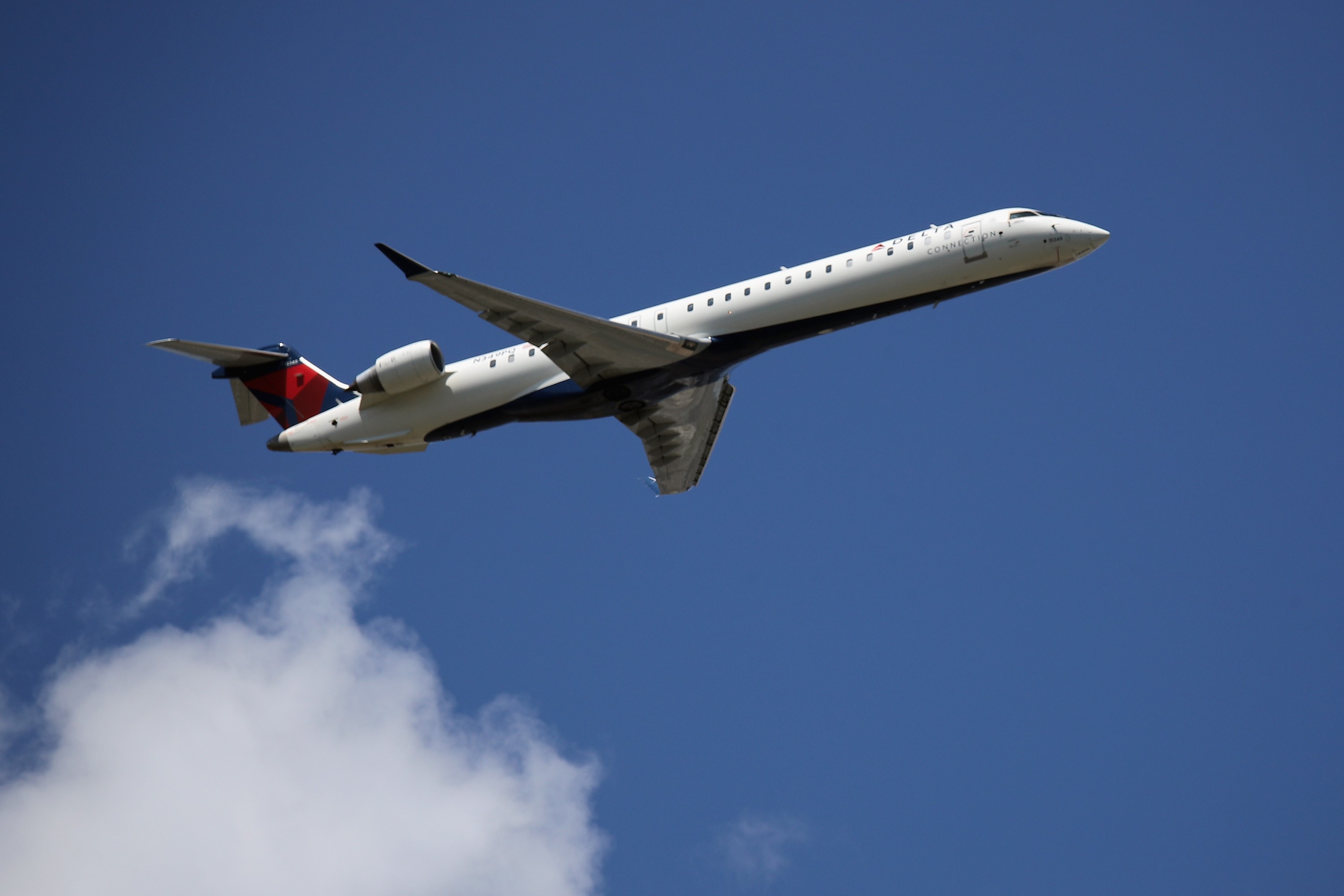 Delta Plane's Wing Strikes Runway as Landing Goes Wrong