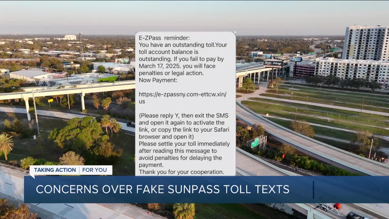 Fake SunPass toll scams on the rise