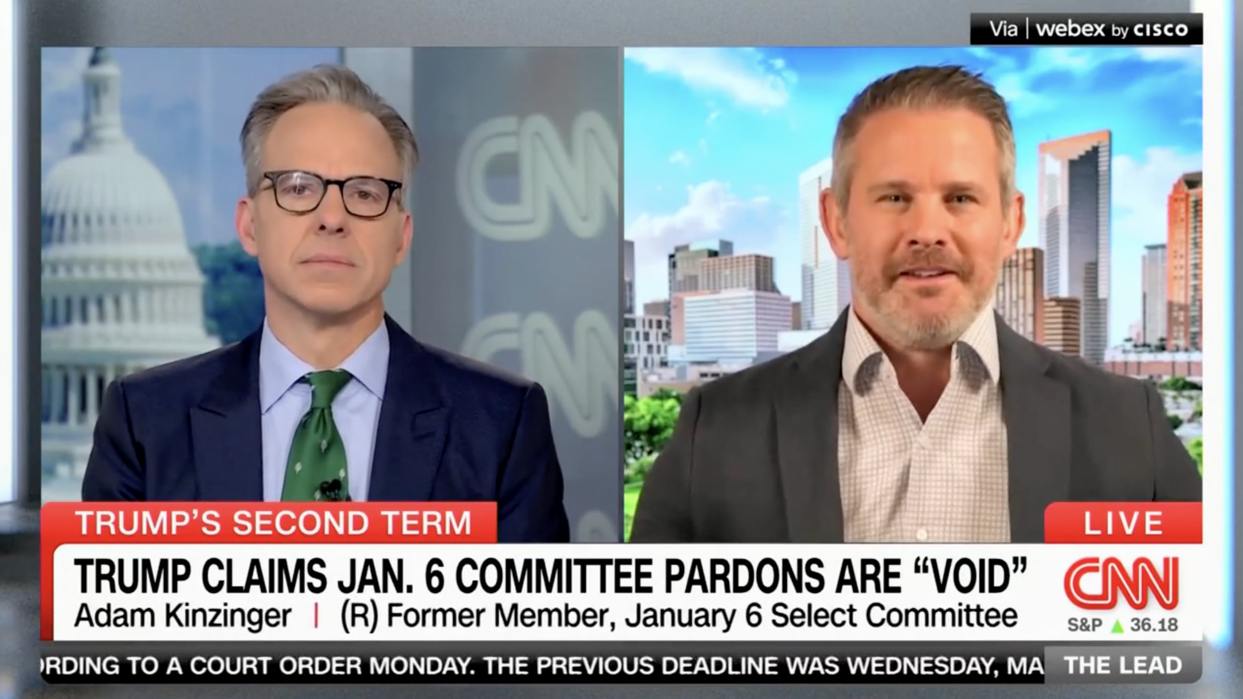 Ex-J6 Committee Member Dares Trump to Charge Him: ‘Bring It!’