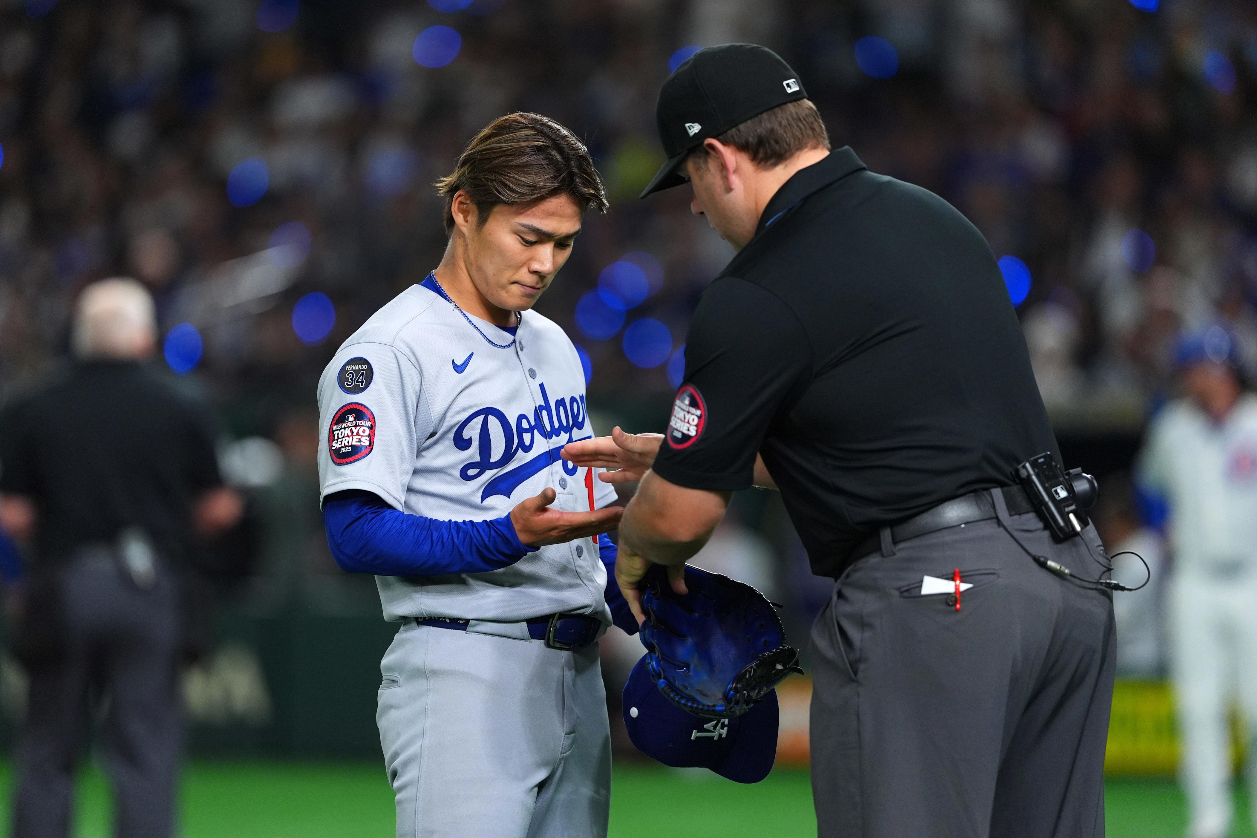The Dodgers had the most anticlimactic first pitch in Japan