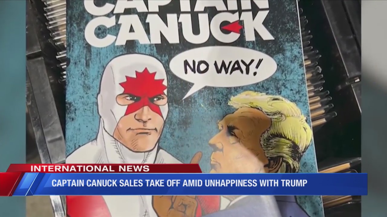 Captain Canuck sales take off amid unhappiness with Trump