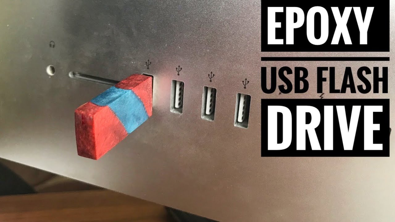 Personalized USB Stick with Epoxy Resin