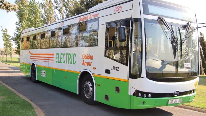 Transforming public transport: Golden Arrow's electric bus fleet
