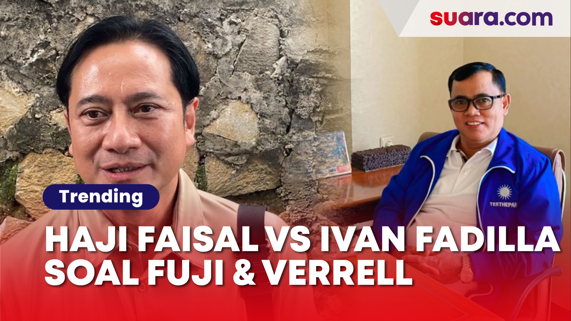 Beda Komentar Haji Faisal dan Ivan Fadilla soal Kedekatan Fuji dengan ...