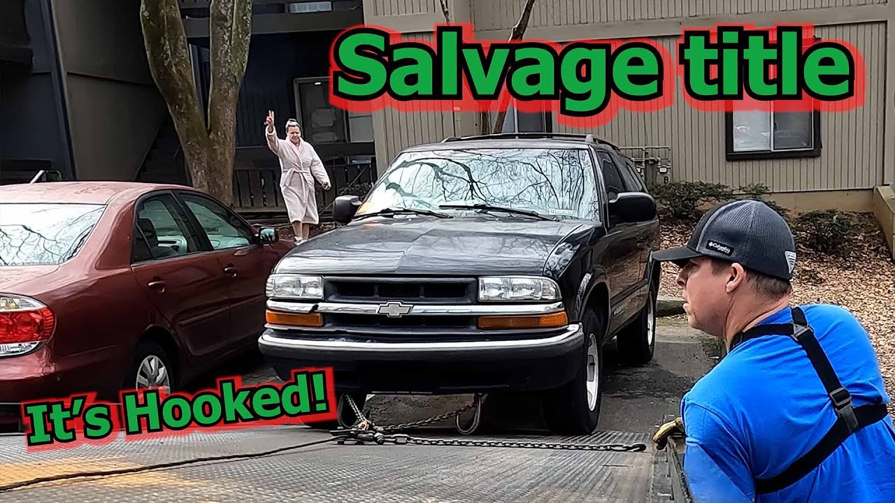 Total Wreck! Dragging Out a Leaking Car