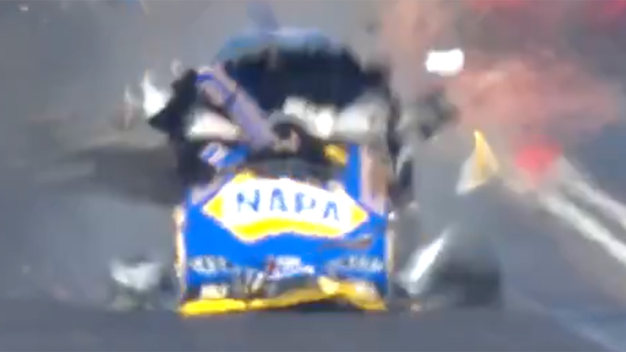 See It: Ron Capps Walks Away From Massive Funny Car Explosion At ...