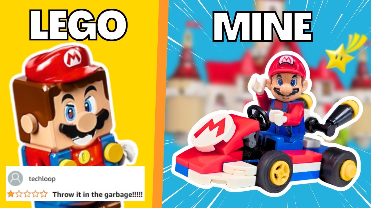 I Made LEGO Mario 100x BETTER!