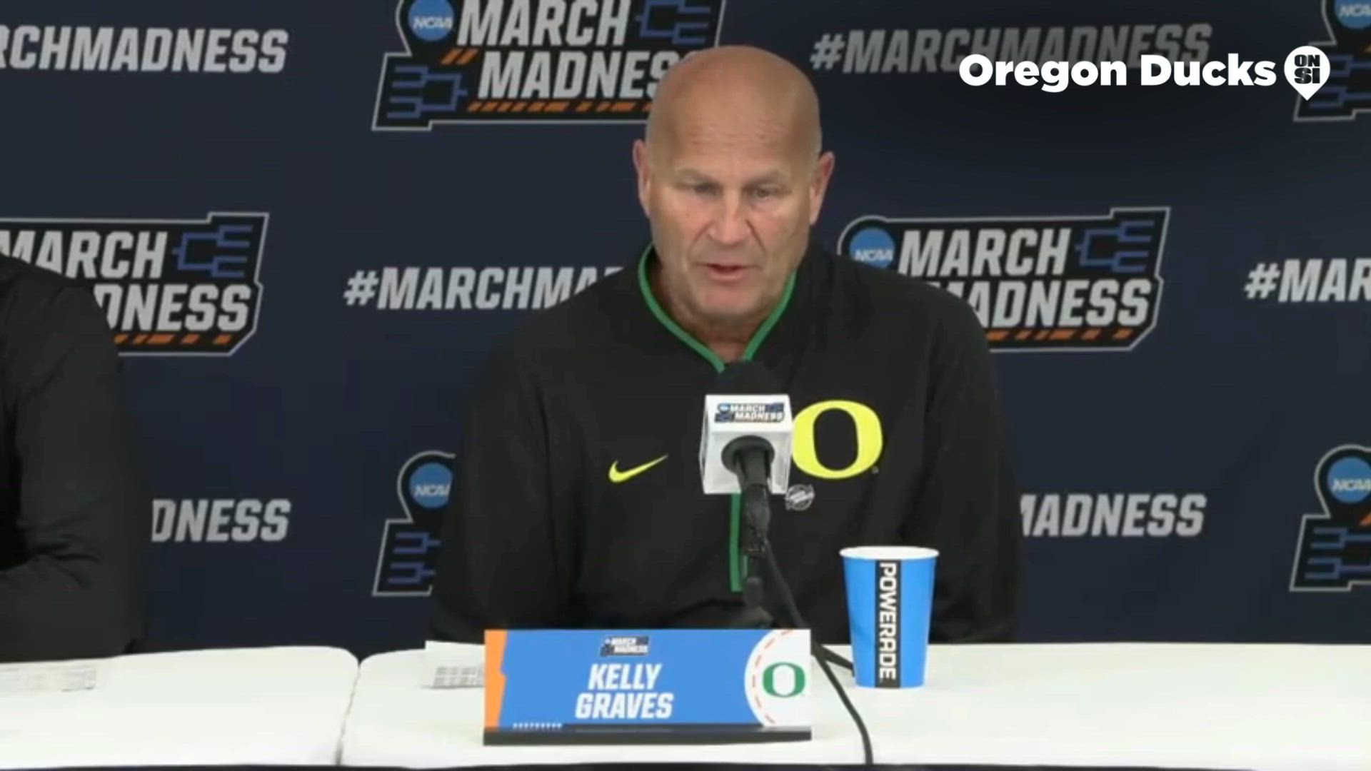 Oregon Ducks Coach Kelly Graves Discusses Season-Ending Loss to Duke in ...