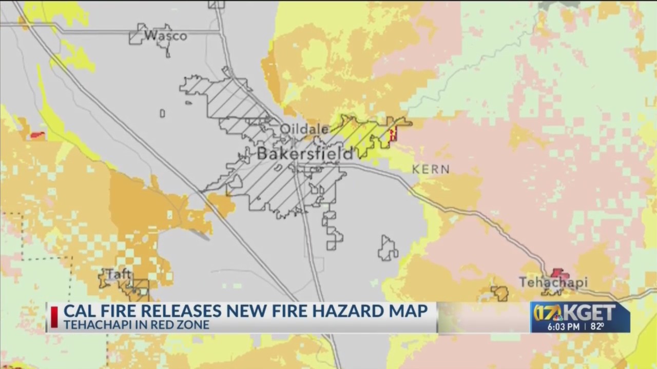 Cal Fire releases new fire hazard map