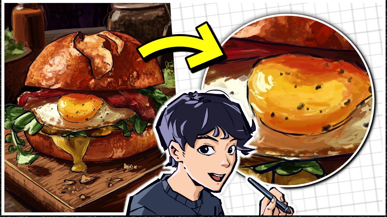 Paint Realistically with a Loose Style – Krita Digital Art Tutorial!