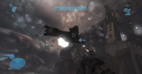 Halo Reach - What If Captain Keyes' Ship Got Shot Down?