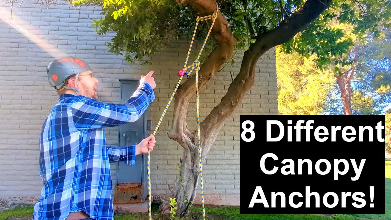 CANOPY ANCHORS 8 Different STYLES & TECHNIQUES for SRS SRT for ...