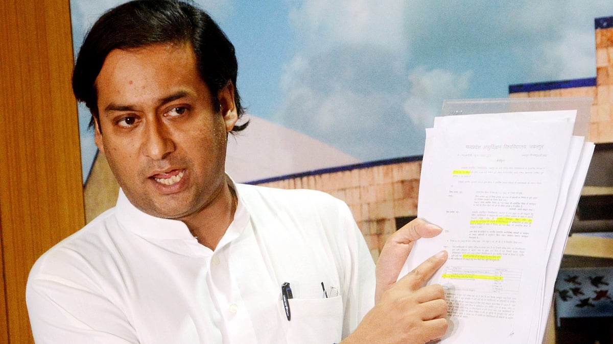 Vidhan Sabha Gherao: Congress MLA Jaivardhan Singh Granted Bail After 4 ...