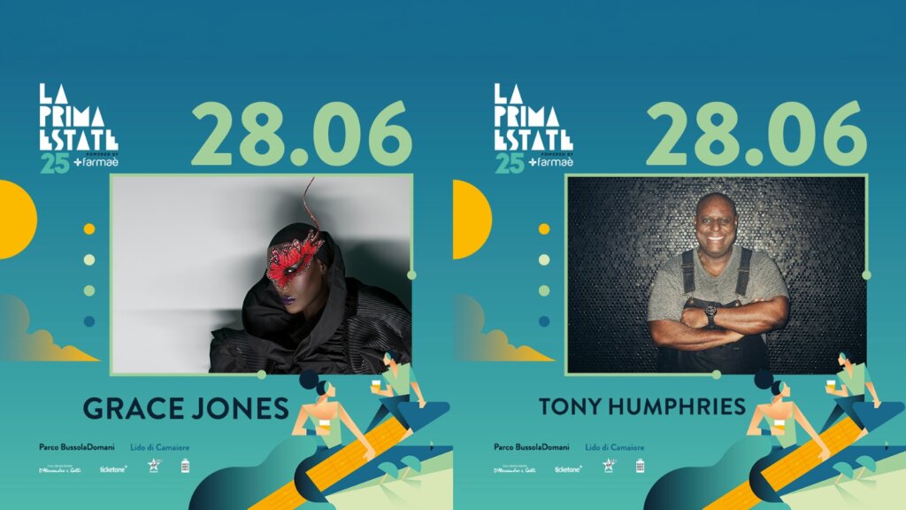 Unica data italiana per Grace Jones sul palco de 'La Prima Estate'