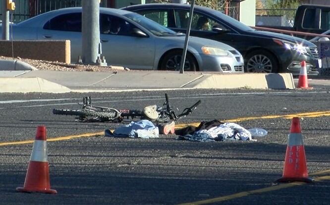 Bicyclist fighting for life following hit-and-run crash in Tucson