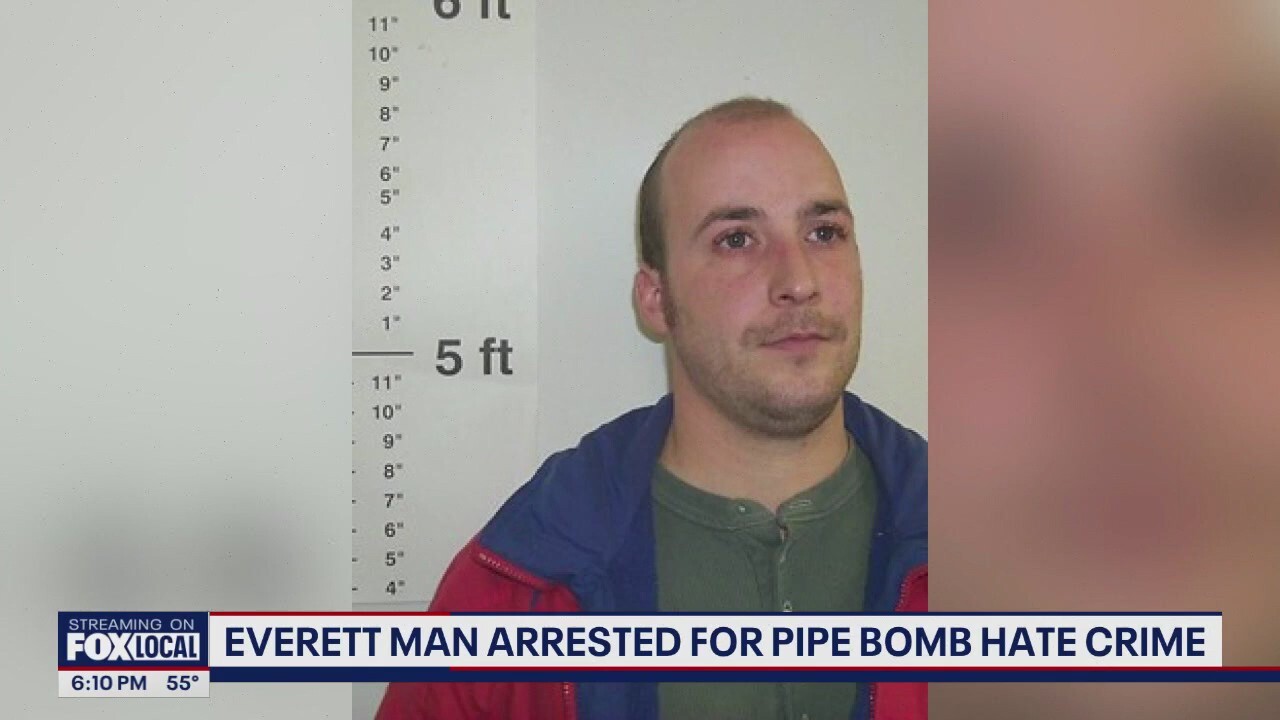 Everett man arrested for pipe bomb hate crime