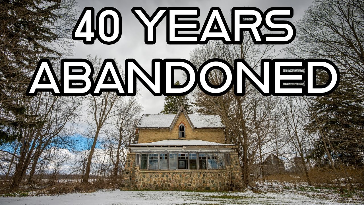 Abandoned for Over 40 Years – Old Stone House Filled with Antiques