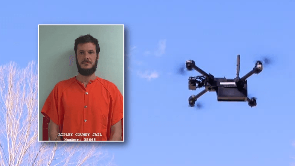 'Allow us to find someone': Local officer uses drone to catch suspect ...