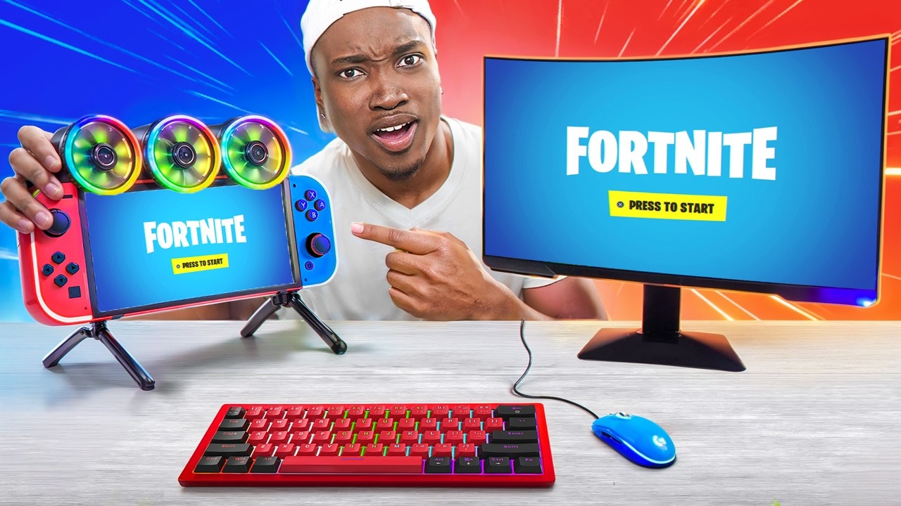 I Built A Nintendo Switch Gaming Setup!