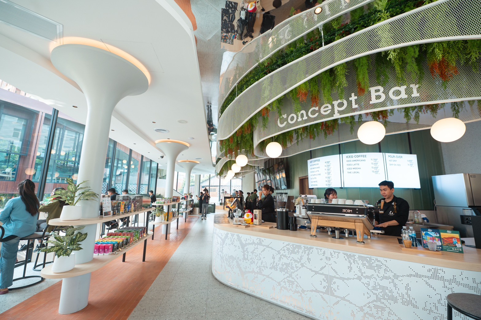 OR เปิด Café Amazon Concept Store แห่งแรกในกัมพูชา ใจกลางกรุงพนมเปญ ตอก ...