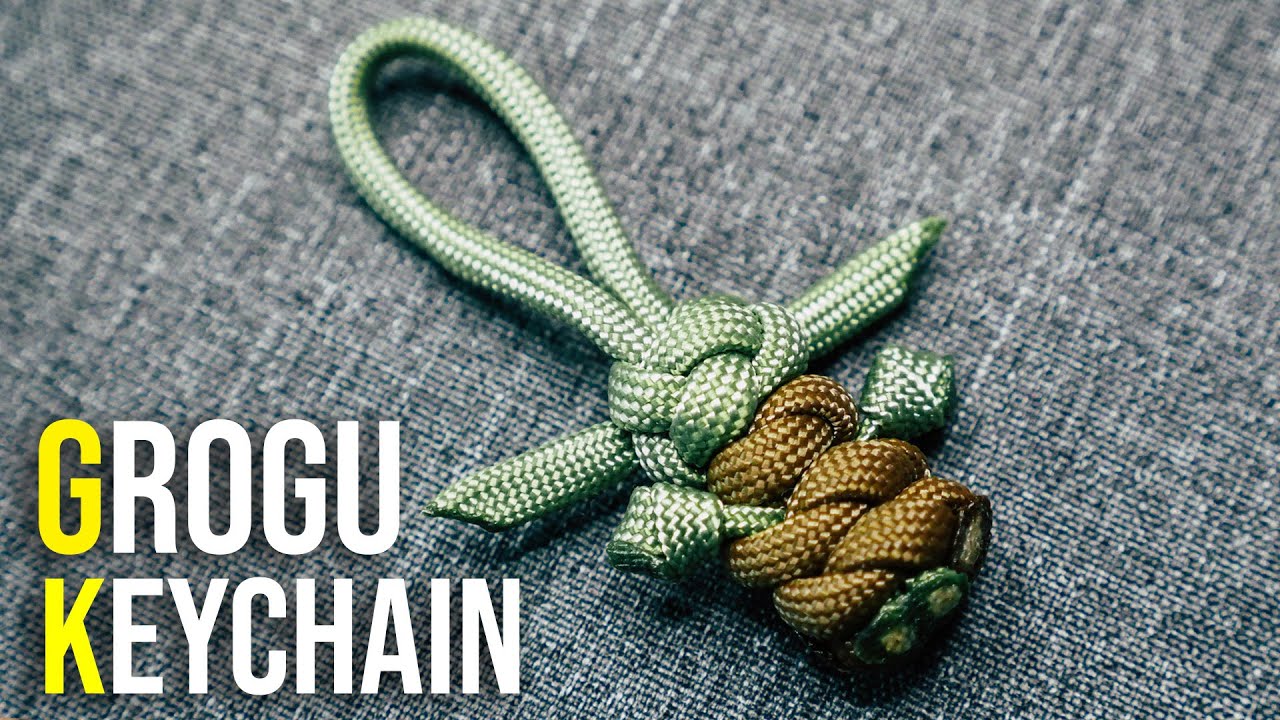 May the 4th Be With You! Grogu Paracord Keychain Tutorial