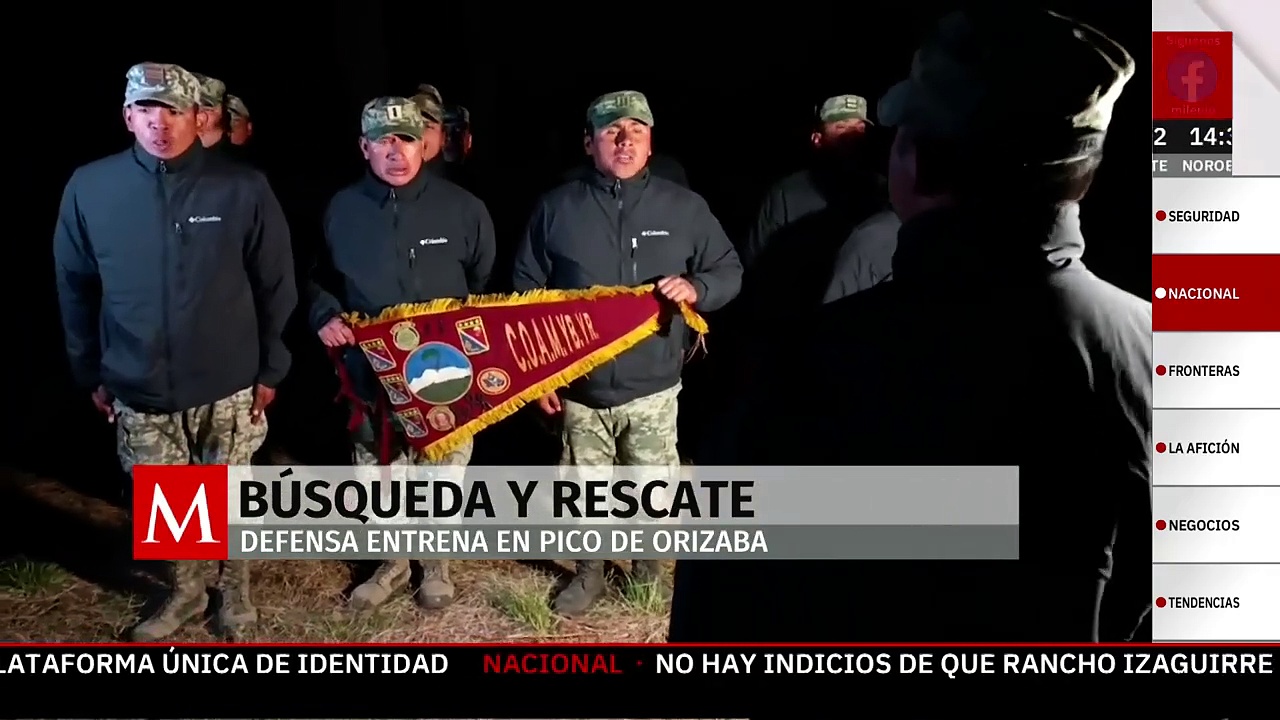 Elementos del Ejército realizan curso de búsqueda y rescate en el Pico ...
