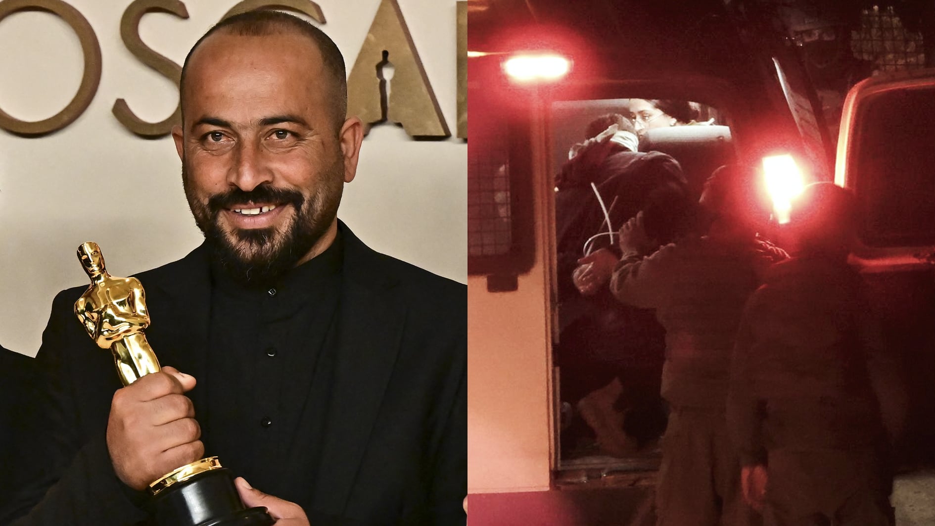 Oscar-winning Palestinian filmmaker attacked by Israeli settlers in ...