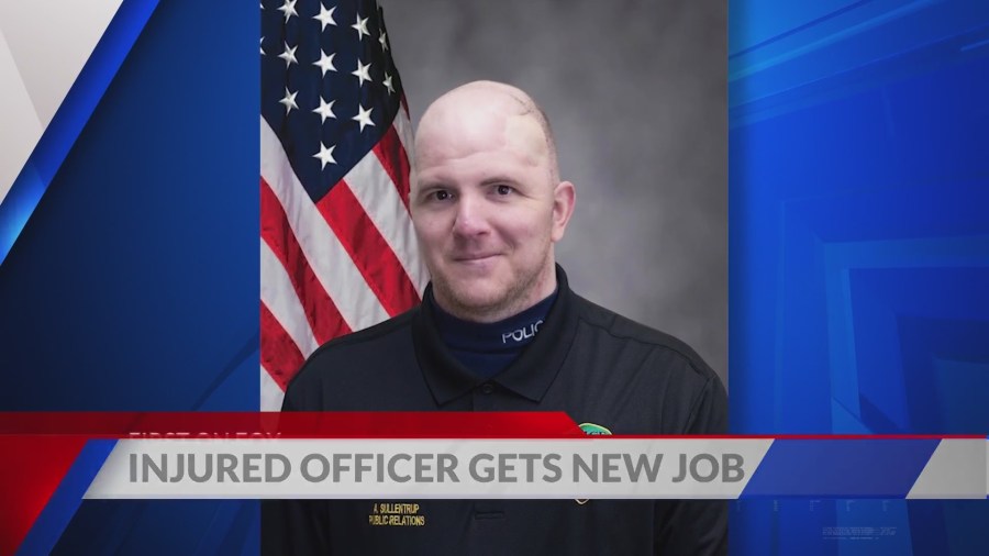 New chapter of recovery begins for officer shot in Hermann