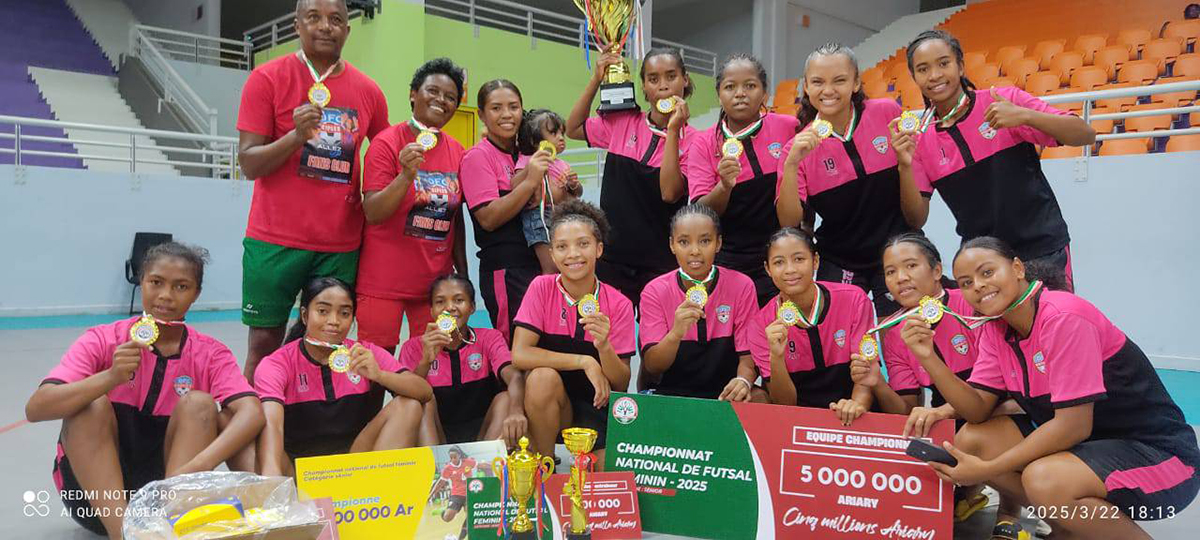 FUTSAL FÉMININ – CHAMPIONNAT NATIONAL - Disciples FC décroche le titre