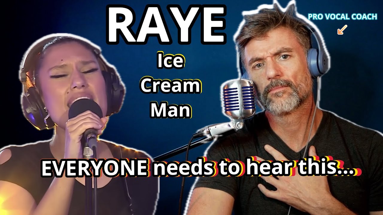 PRO VOCAL COACH REACTS; Raye-‘Ice Cream Man’ FIRST LISTEN