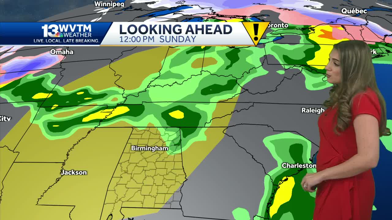 Weekend Storms: Really nice weather the next few days before a severe ...