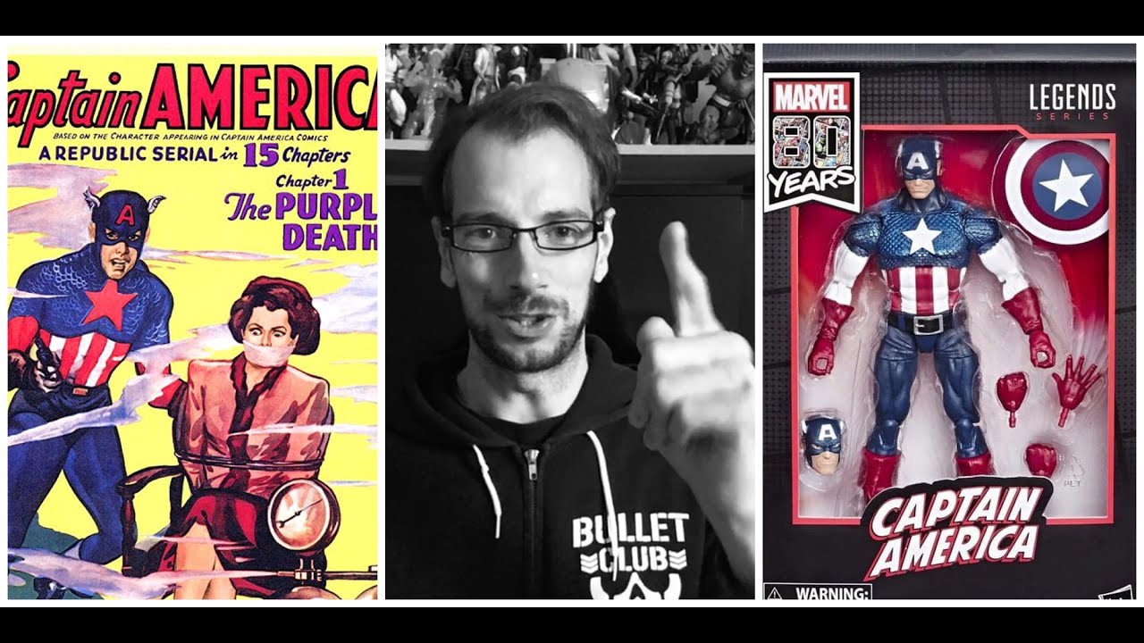 Captain America (1944); Marvel Movie Marathon. 'Captain America Noir!'