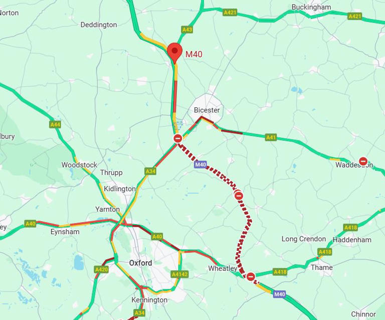 Two men killed in crash that closes major motorway for hours