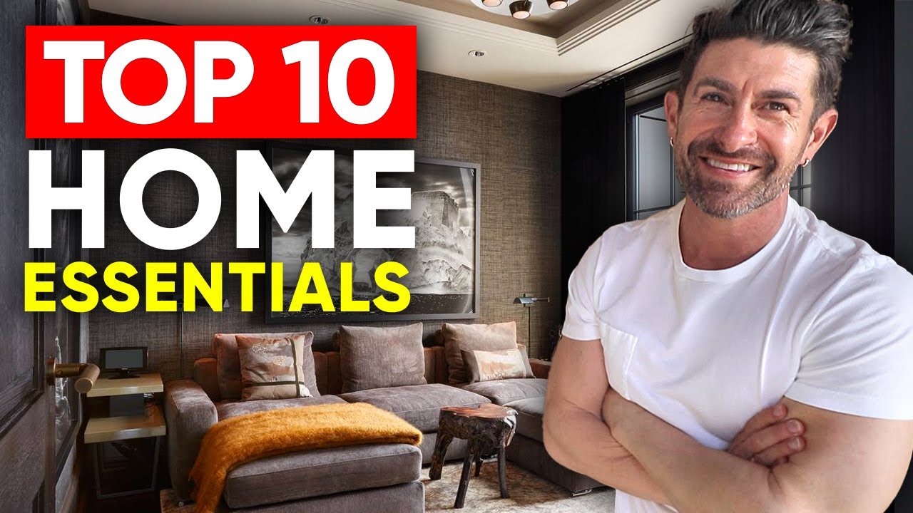 10 Items EVERY Adult Man Needs in His House or Apartment