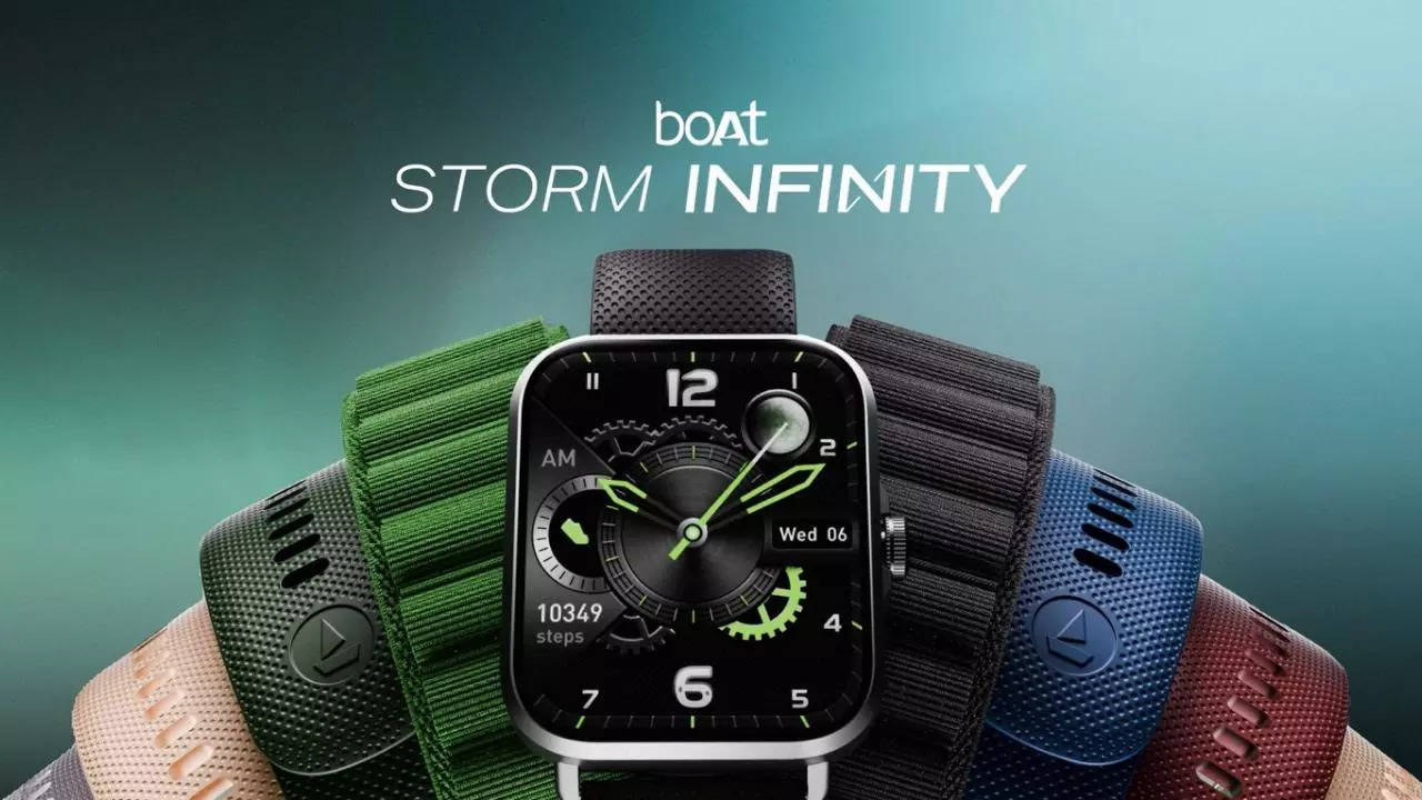 Boat Storm Infinity smartwatch with 15 days battery life launched ...