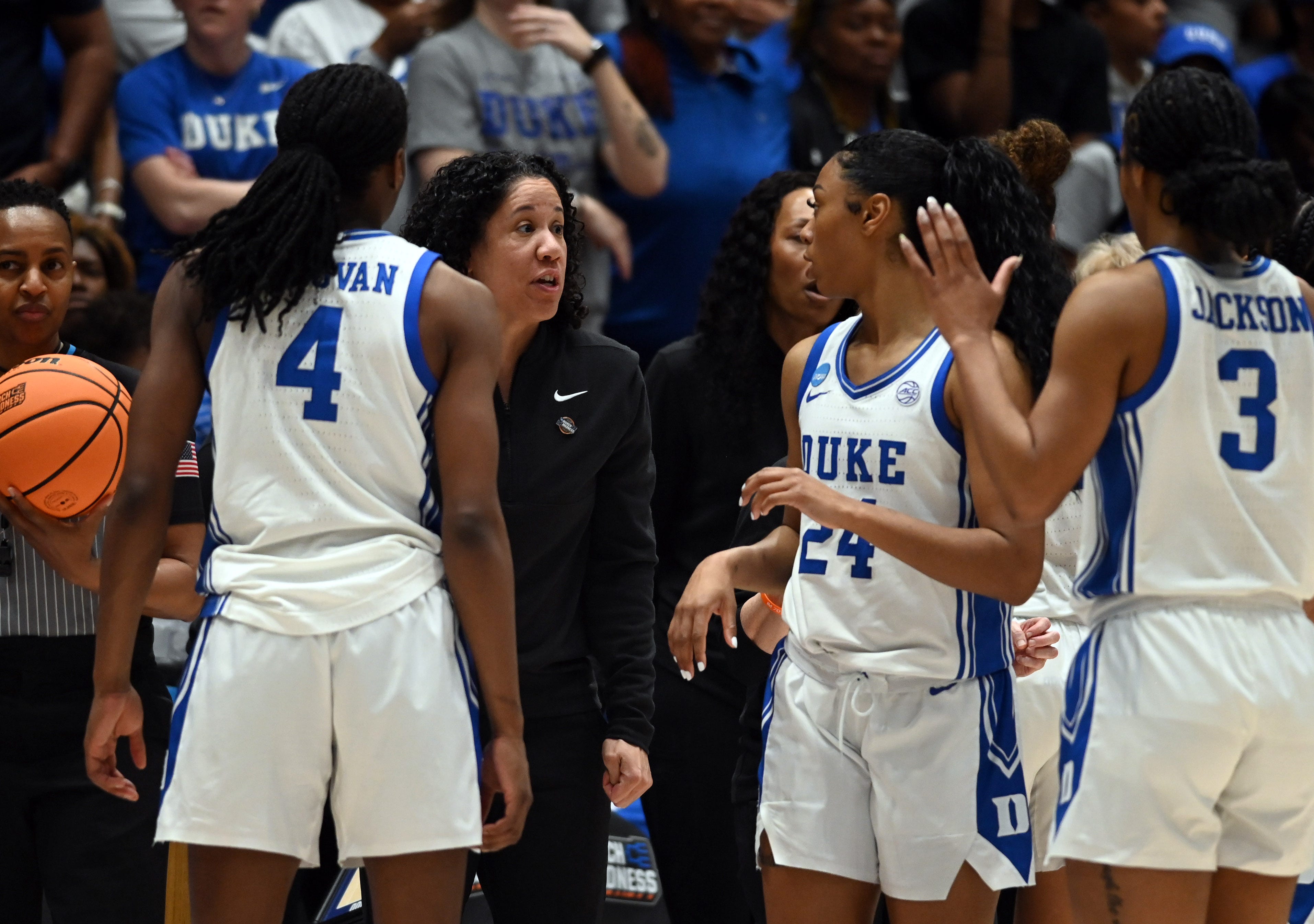 Duke women's basketball will face UNC in the Sweet 16 of March Madness